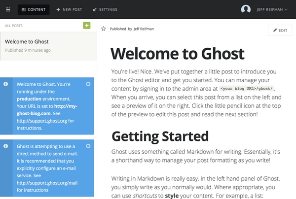 Is Ghost a good WordPress alternative? - Publishing with WordPress ... Is Ghost a good WordPress alternative? - Publishing with WordPress ...